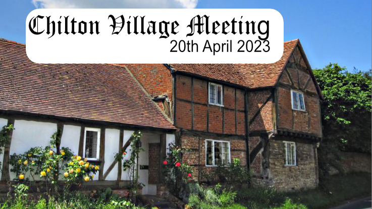 Chilton Village Meeting – Chilton Parish Council