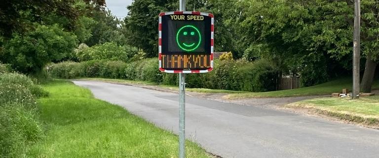 New Speed Sign for village – Chilton Parish Council
